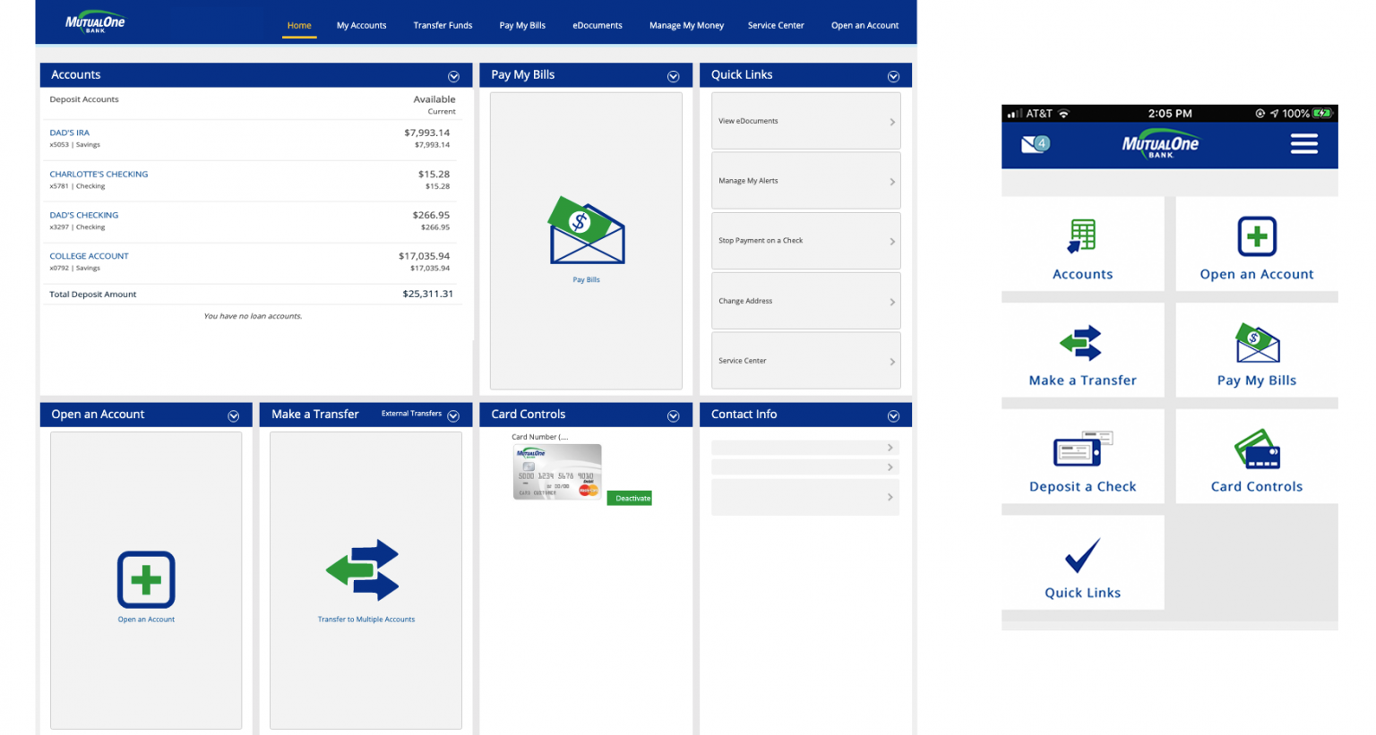 Introducing a new look for Online and Mobile Banking!